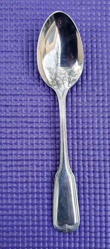 6-Roberts & Belk Fiddle 18/10 Stainless Flatware TEASPOONS 6 3/8" | eBay