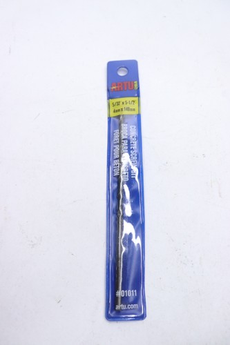 Artu Concrete Screw Bit Chrome Vanadium Steel 5/32" x 5-1/2" 01011 | eBay