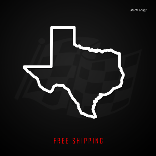 Texas State Outline Vinyl Decal Sticker | TX Texan Pride 508 | eBay