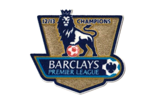 PATCH OFFICIEL - ENGLISH PREMIER LEAGUE CHAMPIONS 2012/2013 - SPORTING ...