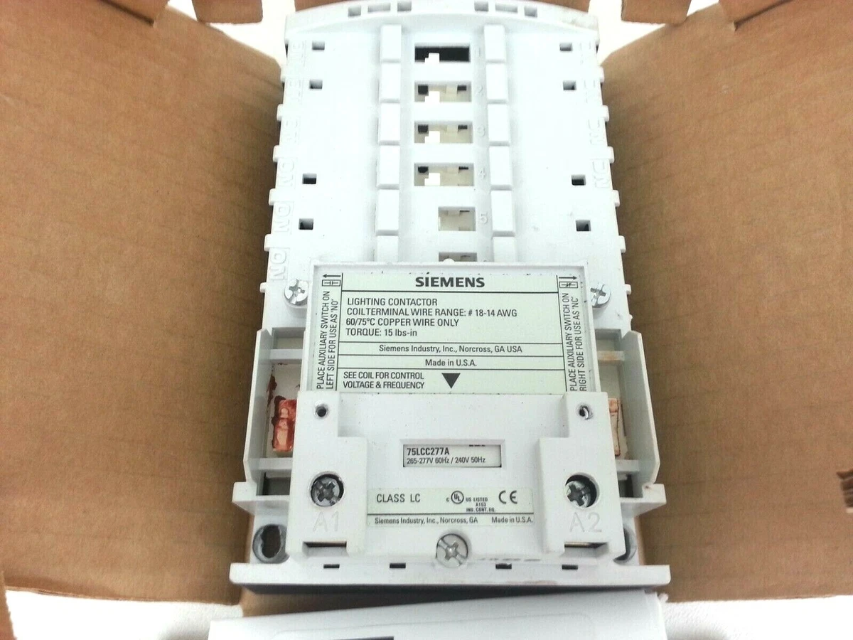 Siemens 12 Pole Lighting Contactor | Shelly Lighting