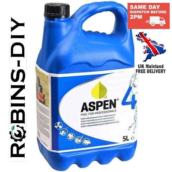 ASPEN 4 ALKYLATE PETROL / FUEL 5 LITRE FOR | Grelly UK