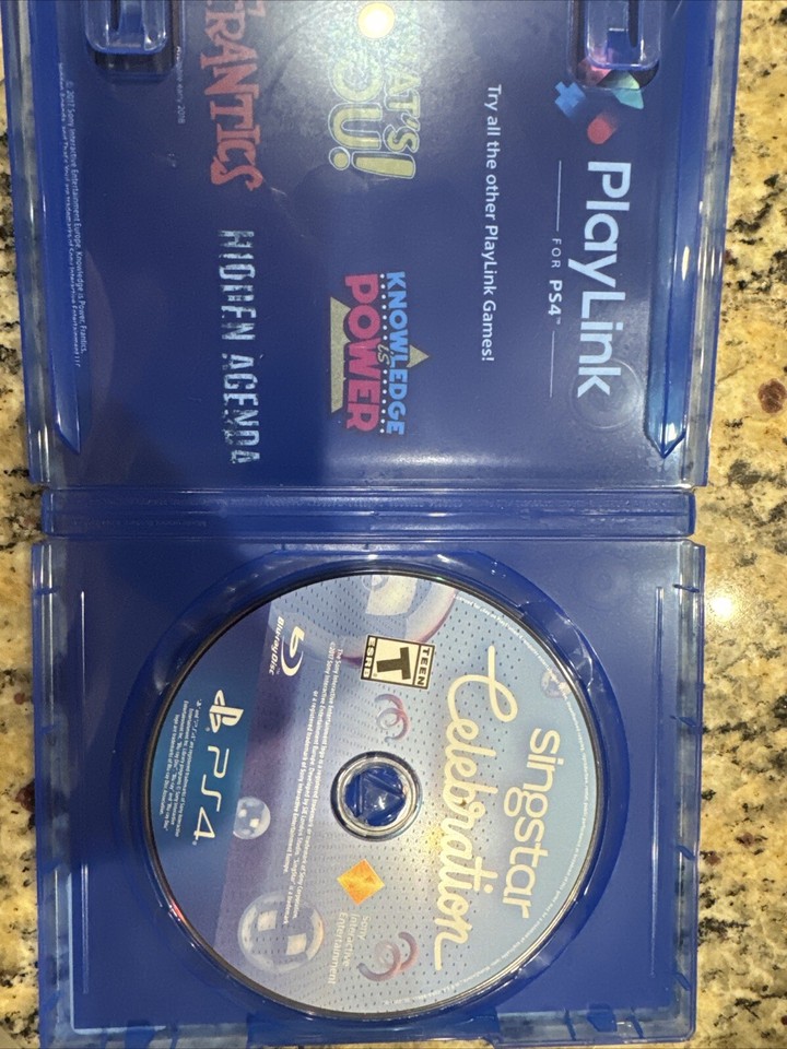 Singstar Celebration (Sony Playstation 4, 2017) PS4 PlayLink FREE SHIPPING | eBay