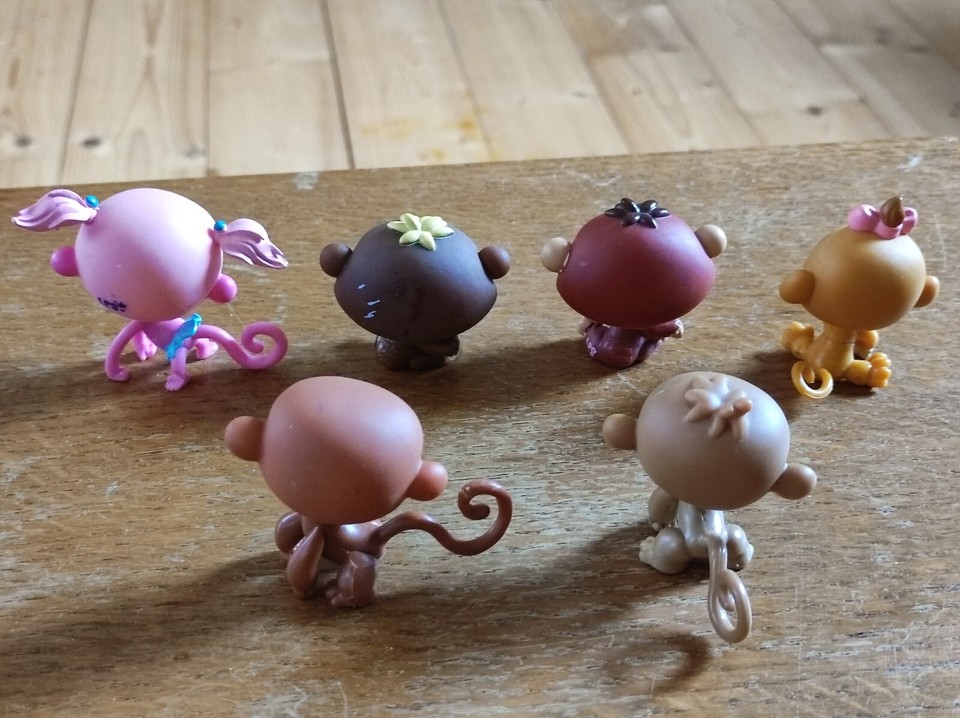 Littlest petshop LPS singes monkeys 2700 1122 811 56 281 1510 | eBay