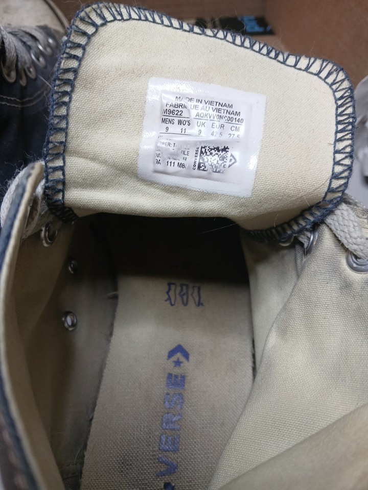 Trashed Converse Beaters Blue Men's 9 | eBay