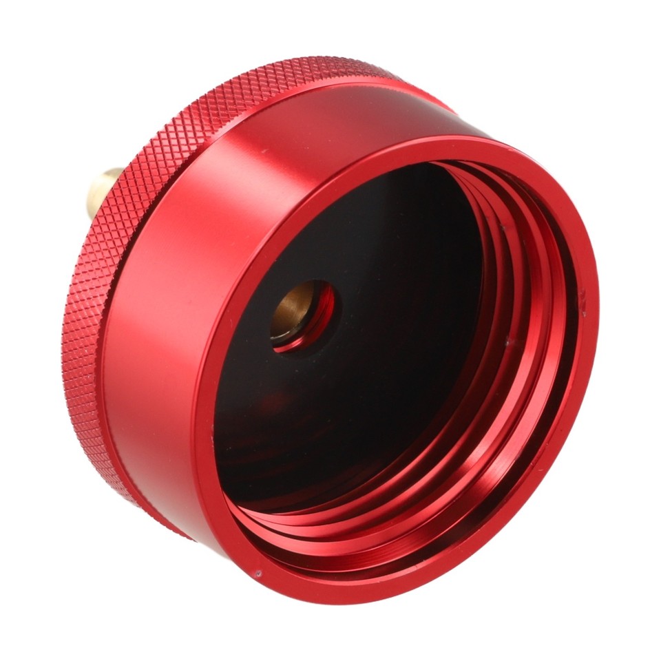 Stylish Anodized Red Fuel Gas Cap with Brass Hose for Honda Generators ...