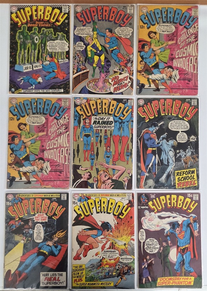 81 DC Silver Comic Lot Justice League 29 75 Action Comics 340 Superman ...