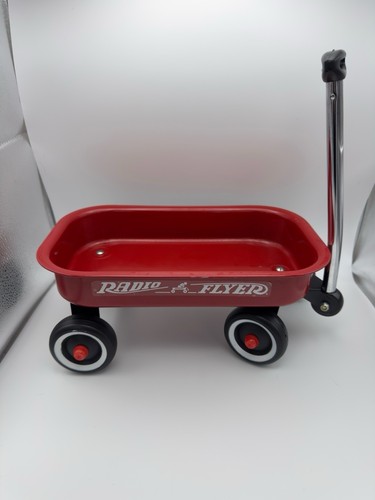 Radio Flyer Mini Red Wagon 12.5” Classic Metal Toy Collectible Model | eBay