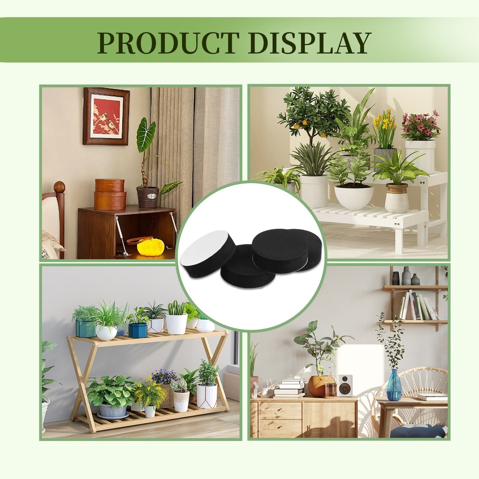 48Pcs Plant Risers Natural Rubber Flower Pot Mat for3930 | eBay Australia