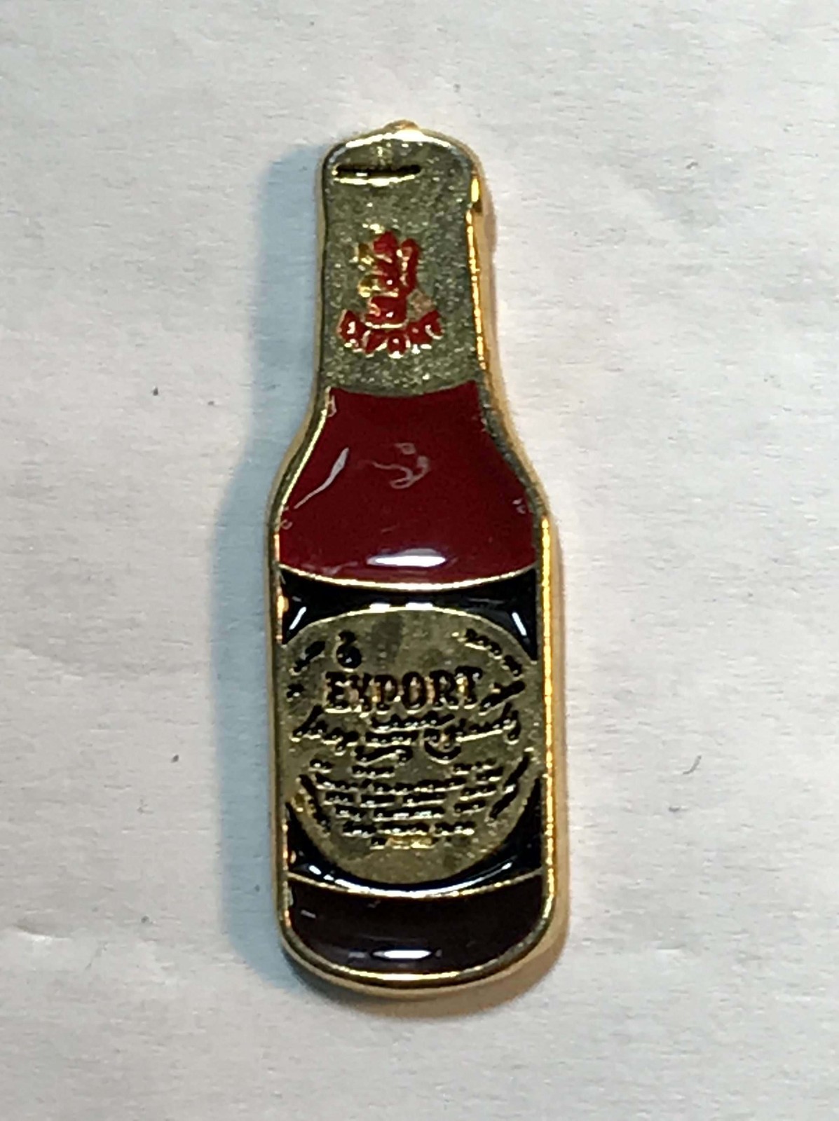 PIN GOLD BROWN BOTTLE EXPORT 7 | eBay