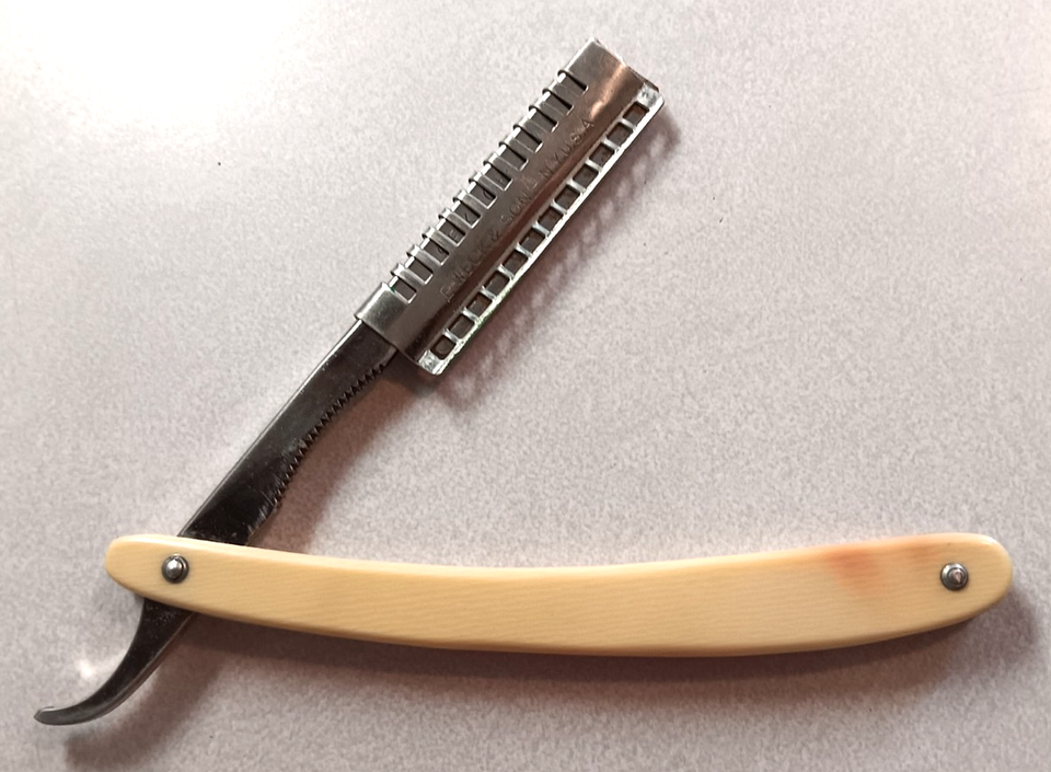 ANTIQUE EDWARD WECK & SON SEXTOBLADE RAZOR PAT. JUL 27, 09 USA | eBay