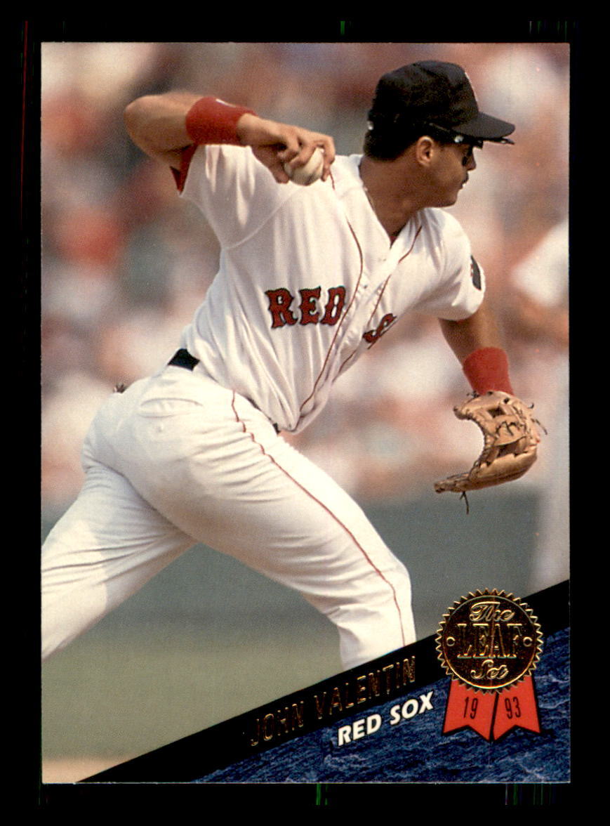 1993 BASEBALL 1993 Leaf John Valentin Boston Red Sox #87 1 | eBay