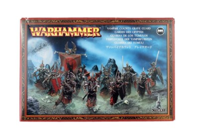 GW Warhammer Fantasy Old World Classic Vampire Counts Grave Guard NEW ...