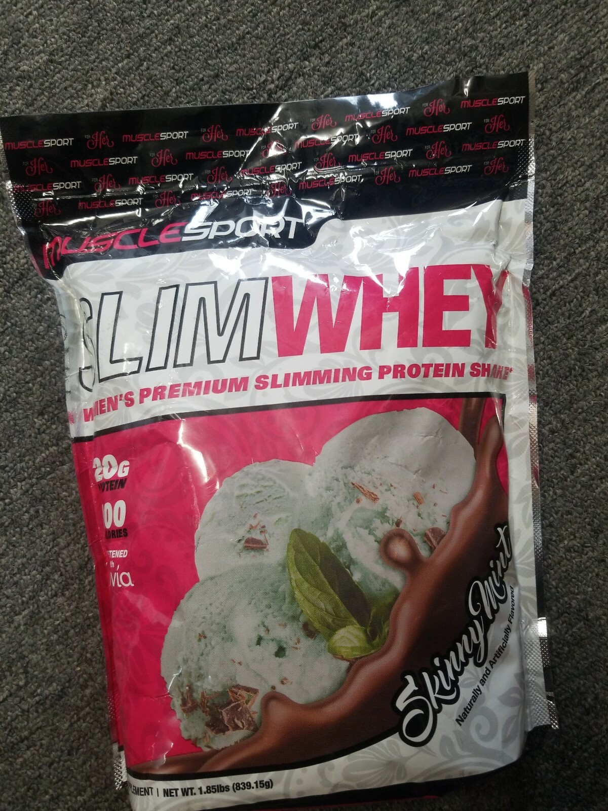 Muscle Sport Slim Whey Her women Premium slimming whey protein isolate ...