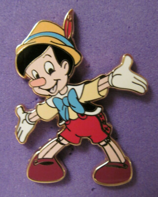 WDW~Vintage 2002 Pinocchio with Hands Spread Out Pin # 12979 ~ Retired ...