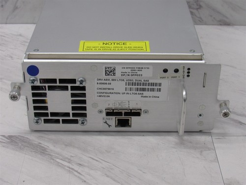 Dell FP033 LTO-5 FH SAS Tape Drive for ML6000 Tape Library Module ...