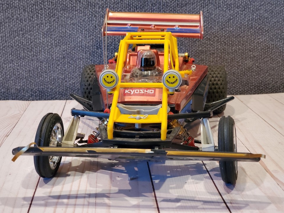 Vtg Kyosho Icarus Off Road Racer R/C Car 1:10 Radio Remote Control Dune ...