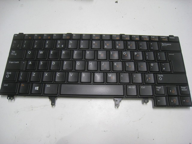 DELL LATITUDE E6230 UK QWERTY ENGLISH BACKLIT KEYBOARD - 00HPDH for ...