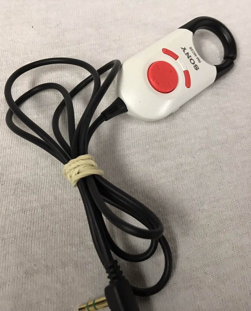 Genuine Sony Walkman RM-MC26 Remote Control for Portable CD Players | eBay