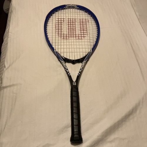 Wilson Tour Slam Tennis Racket Blue Black White | eBay
