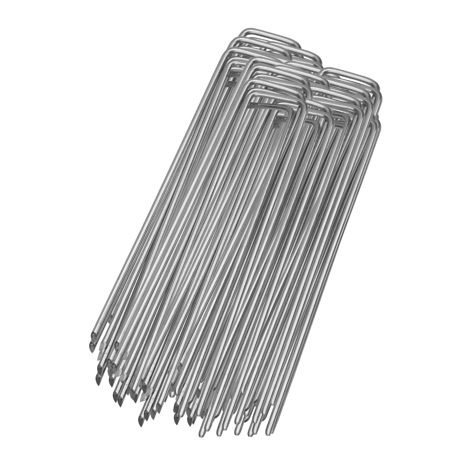 100-1000X Heringe Bodenanker Erdnagel Unkrautvlies Anker Erdanker ...