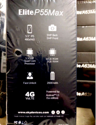 Sky Devices Elite P55 Max 16GB White Unlocked Clean IMEI Lot of 8 | eBay