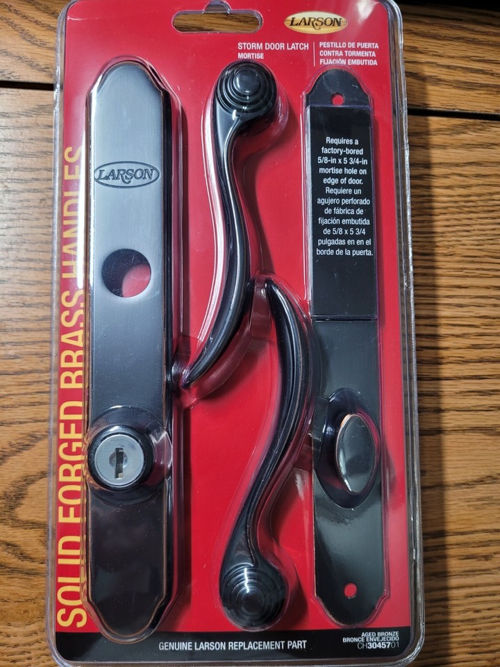 Larson Storm Door Latch ((AGED BRONZE)) --model 3045701---Genuine ...
