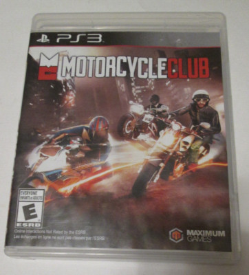 Motorcycle Club Game PlayStation 3 PS3 Complete CIB Tested | eBay
