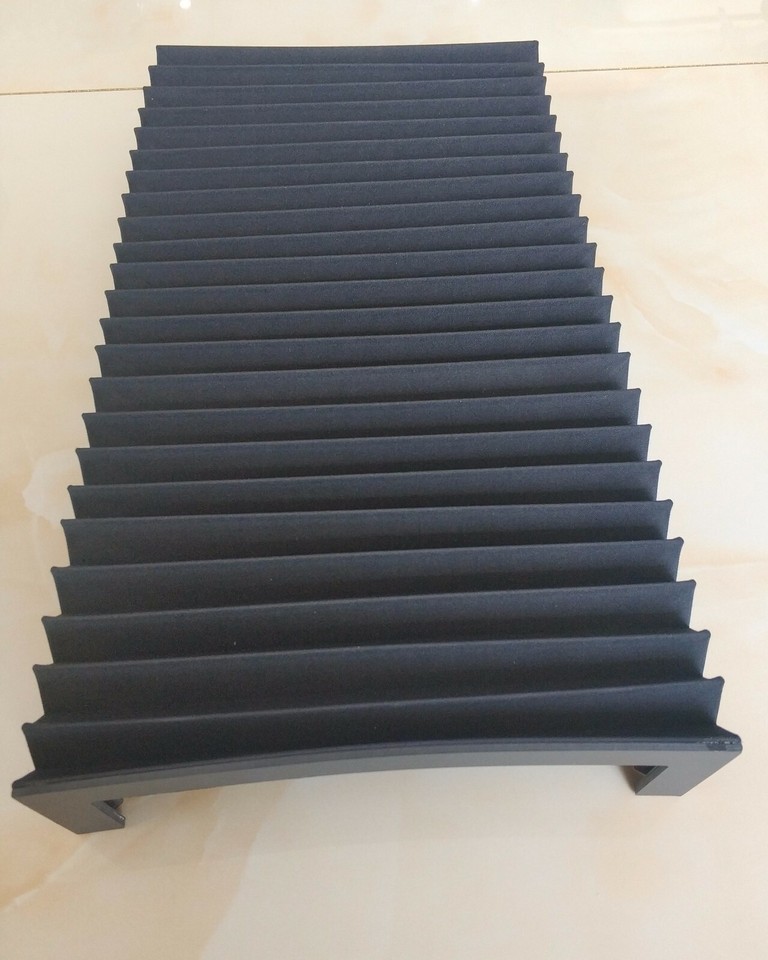 Fire retardant accordion bellow, defend hot chips milling machine ...