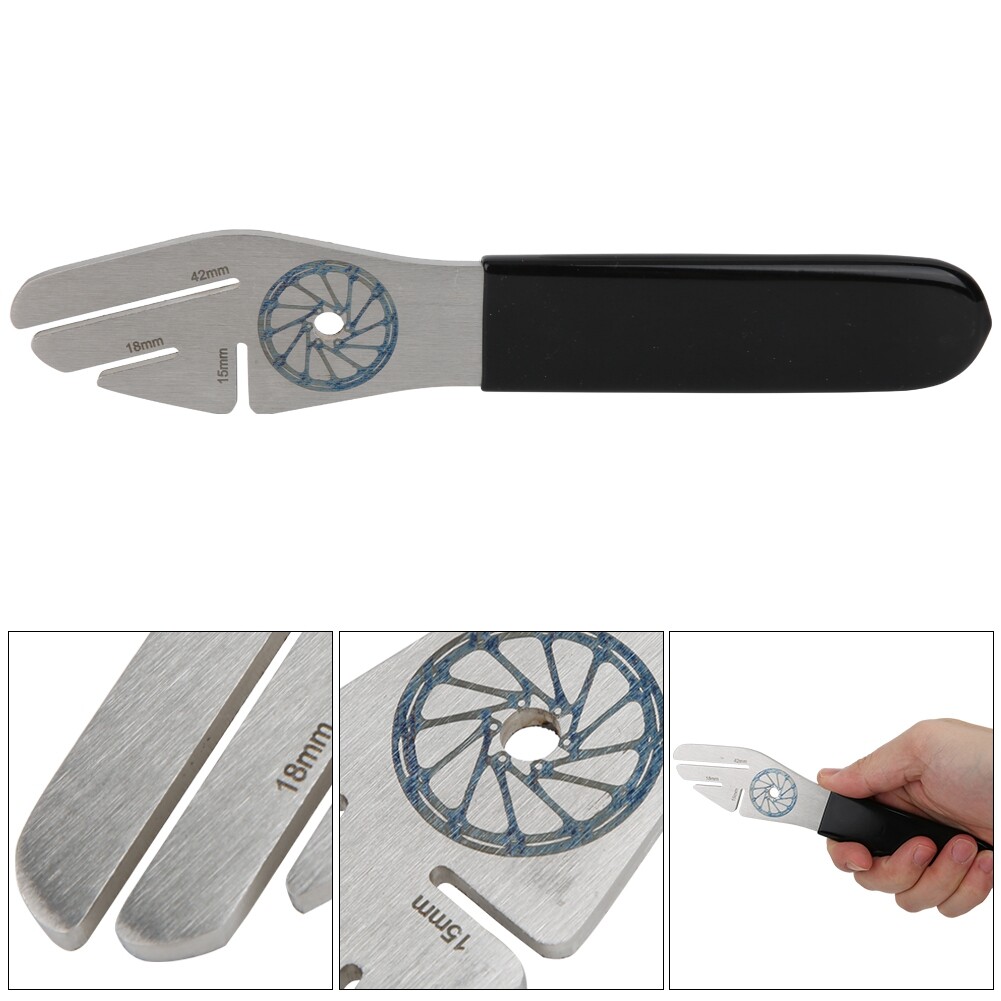 Bicycle Disc Truing Wrench Smooth Chamfer Designed Bicycle Disc Brake ...