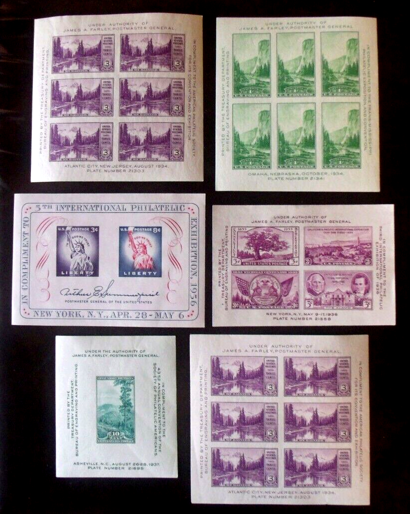 US stamp sheets 750, 750, 751, 778 and more MH Lot#J100 | eBay