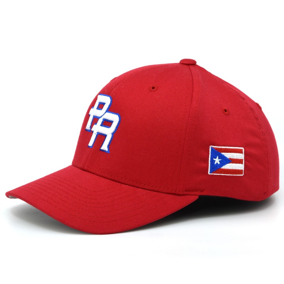 PUERTO RICO Flexfit Cap PR Embroidery hat Style Baseball Cap NEW | eBay