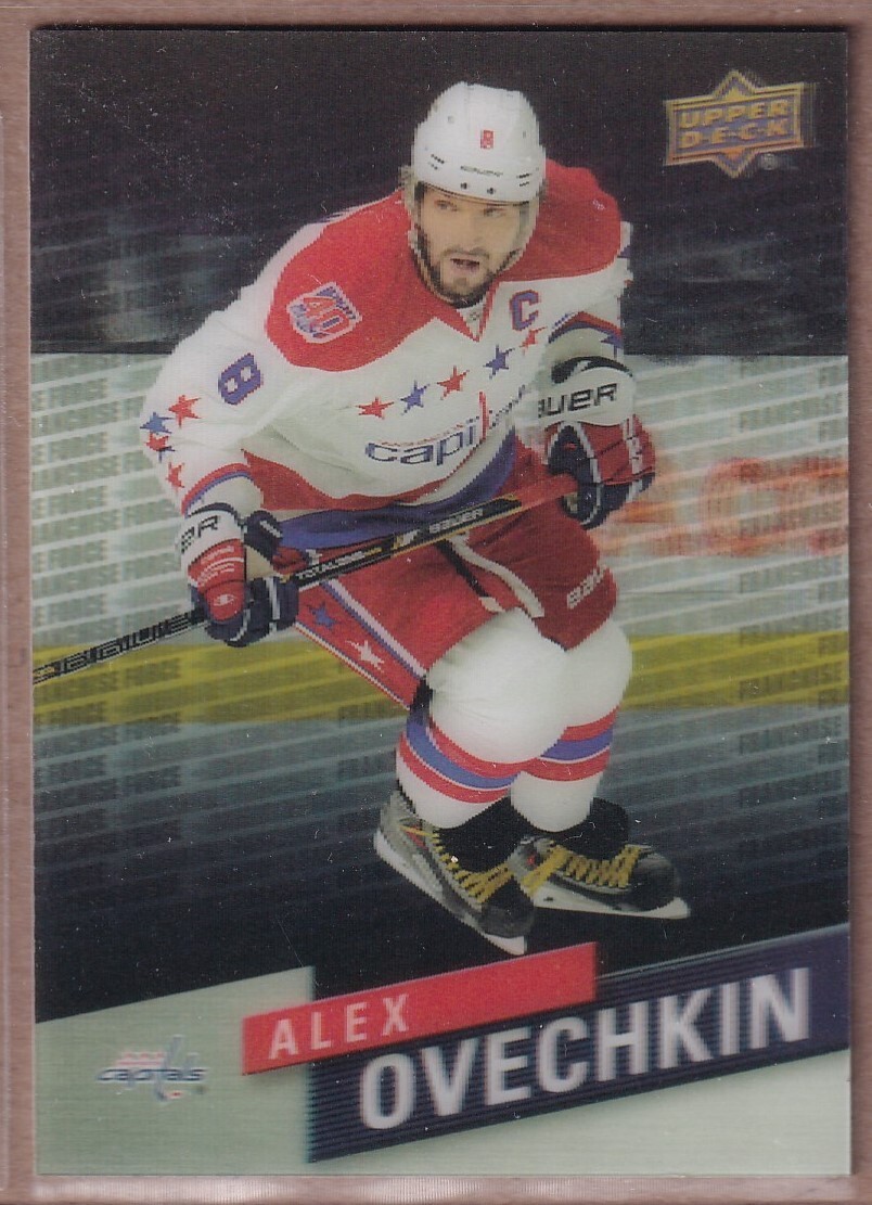 2015-16 Upper Deck Tim Hortons Franchise Force #FF12 Alexander Ovechkin ...