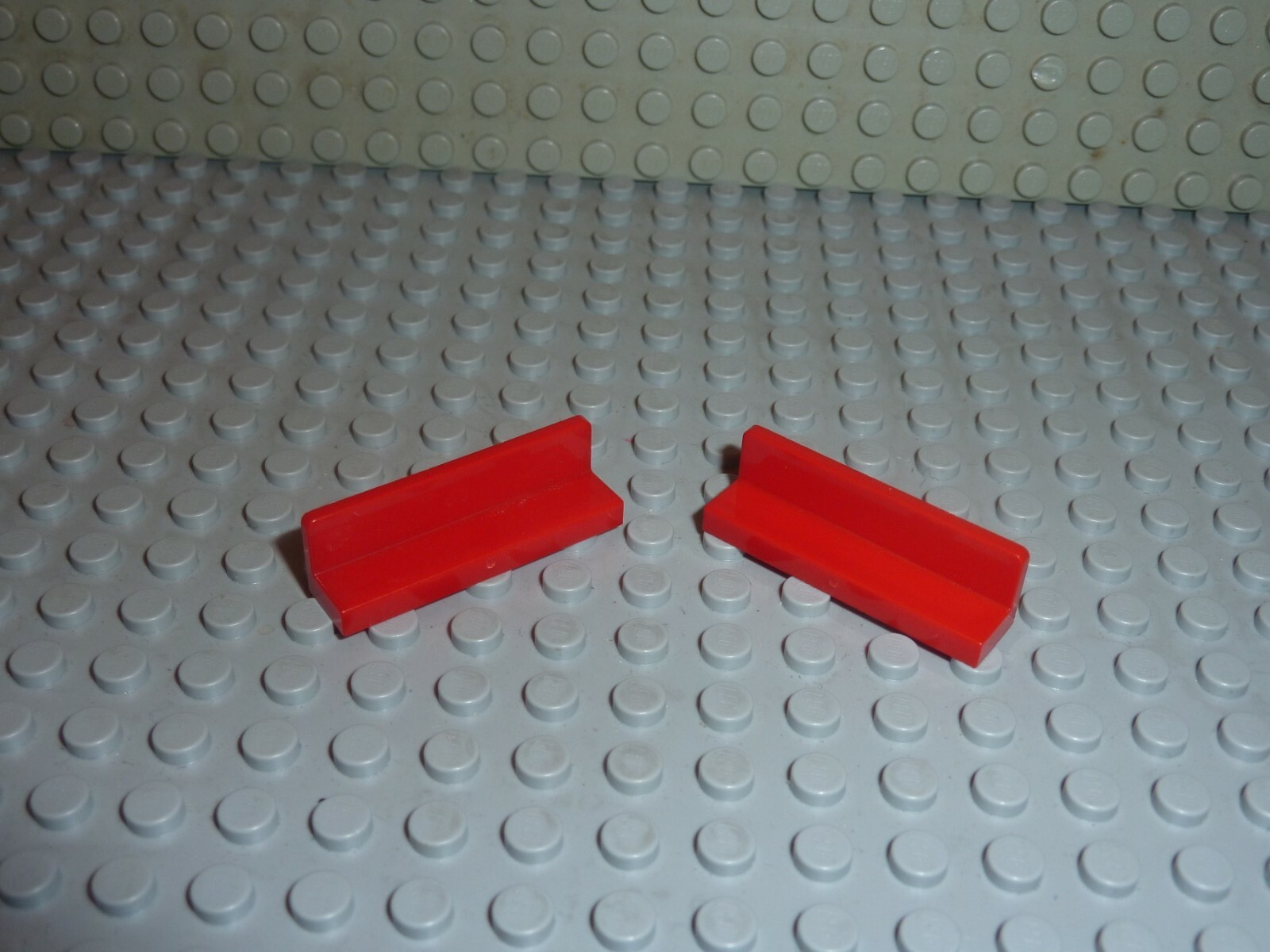 2 x LEGO red Panel 30413 / set 3182 60177 7734 60052 7898 7752 8157 ...