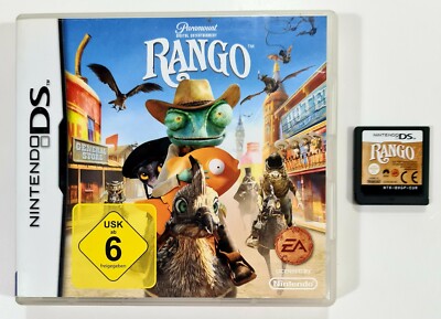 Nintendo DS Game RANGO German Western Adventure/Action Role-Playing | eBay