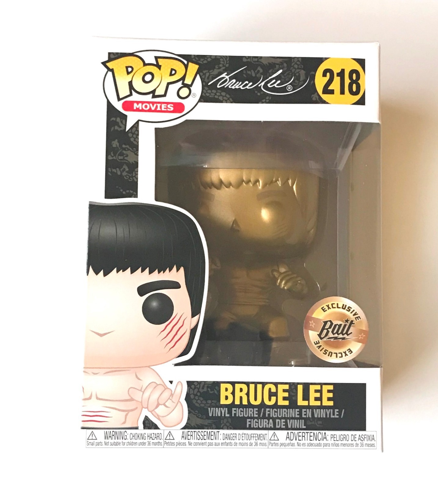 2018 Anime Expo Bait BRUCE LEE FUNKO POP #218 with Bag | eBay