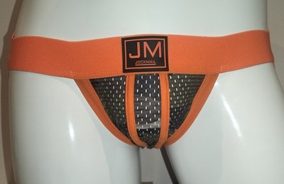 JockMail Orange Camo Jockstrap - Gay, Party, Jock - FREE POSTAGE ...