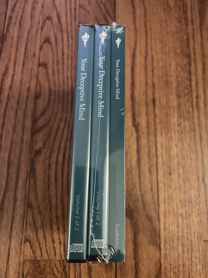 Great Courses: Your Deceptive Mind - 12 CDs and Guidebook NEW SEALED | eBay