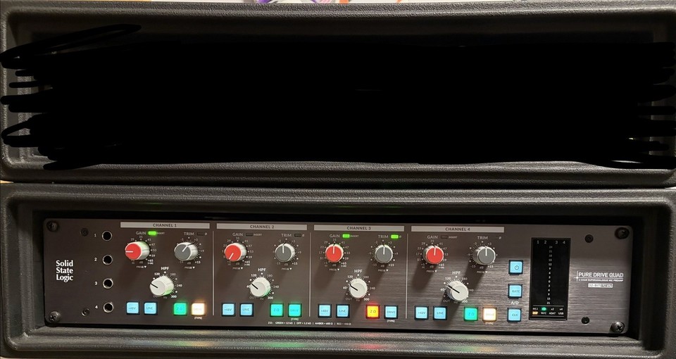 SSL Solid State Logic Pure Drive Quad - Studio Preamp | eBay.de