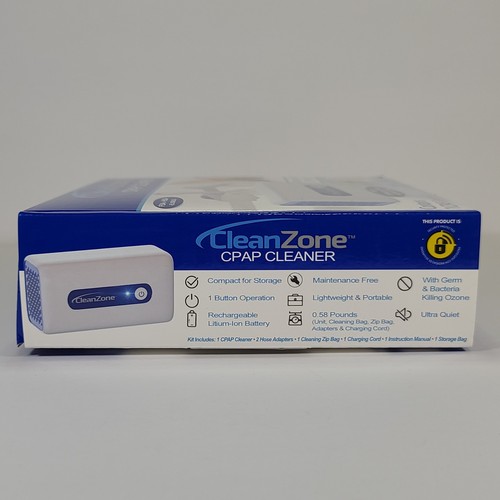 Clean Zone CPAP Cleaner & Sanitizer Kit with Germ and Bacteria Killing Ozone 856431008258 | eBay