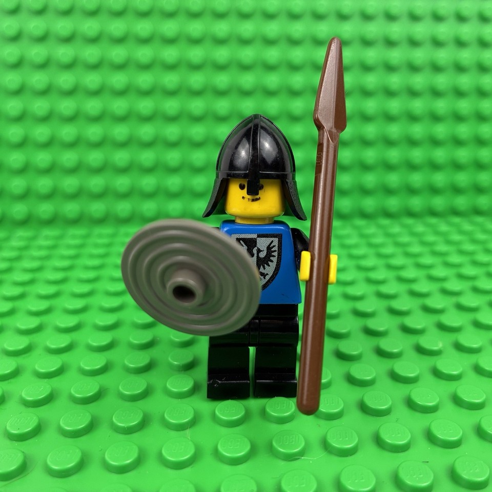 Vintage 1984 LEGO Castle Black Falcons Set 6030 Catapult Complete w ...