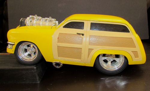 FUNLINE Muscle Machines '50 Ford Woody Hot Rod Diecast 1/18 Scale Model ...