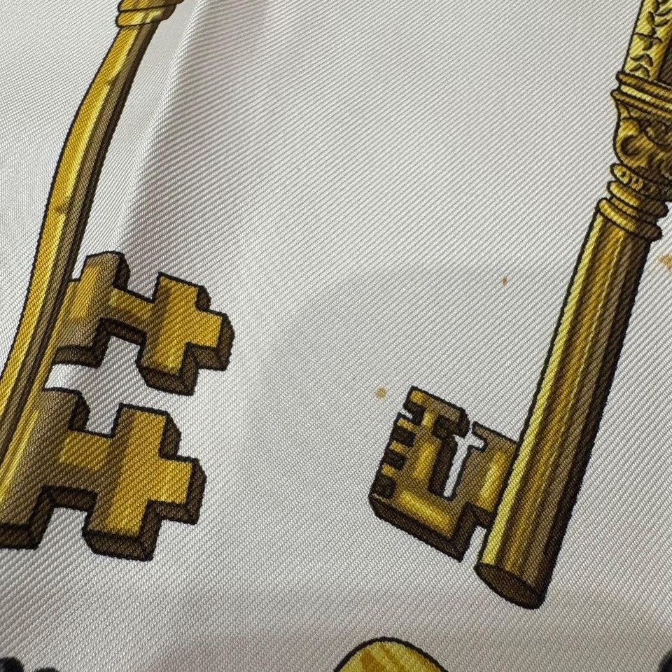 Hermes Carre 90 Key All over Pattern | eBay