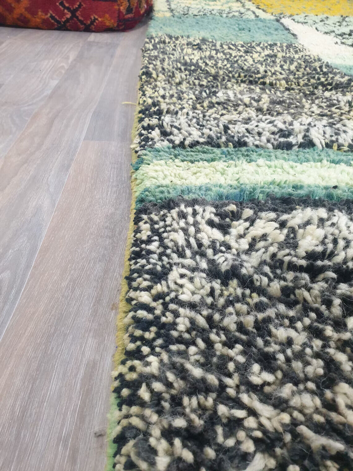 Costum Moroccan Colorful Rug - Moroccan Woolen carpet - New Azilal Rug ...