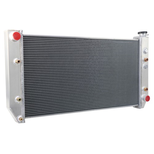 850 4 Row Radiator For 82-91 CHEVY C10 C20 K10 GMC C/K 1500 2500 6.2L ...