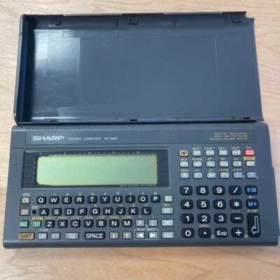 SHARP Pocket Computer PC-G801 PokeCom C-Language Working Tested Used | eBay