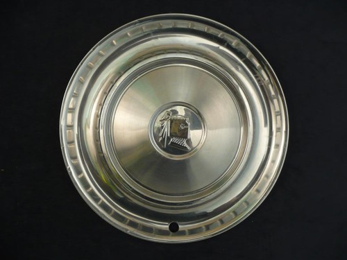 1957 Dodge Coronet Royal Lancer Knights head hubcaps set 14 inch DOD36 ...