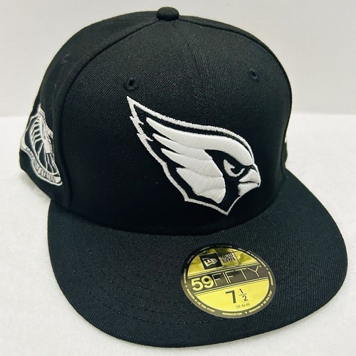 New Era Arizona Cardinals Stadium Patch 59FIFTY Fitted Hat Cap Black 7 ...