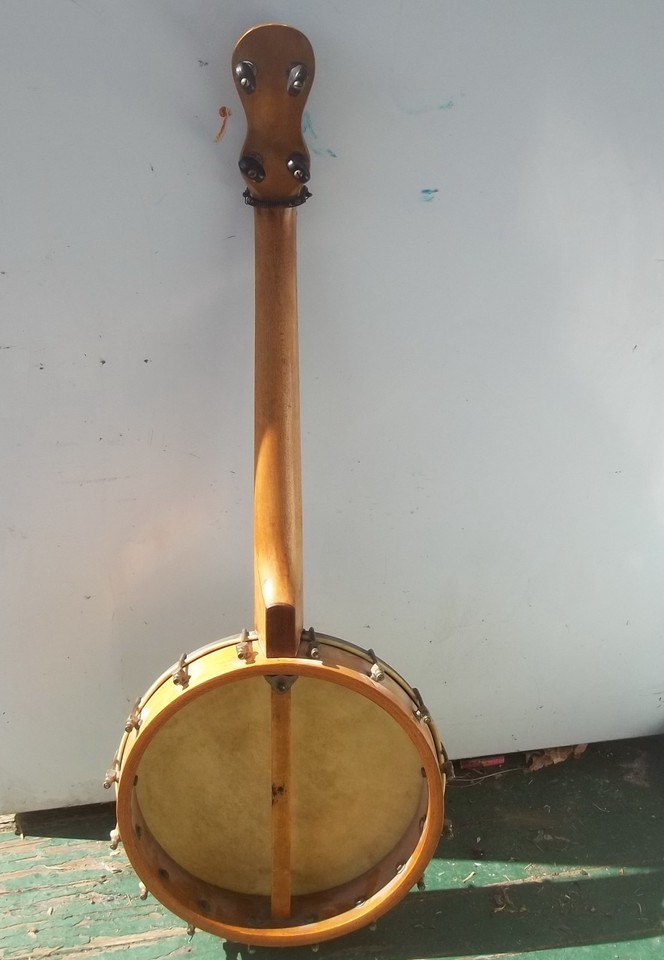 Antique Waverly Tailpiece Vintage Tenor Banjo 18 Fret 4 String | eBay