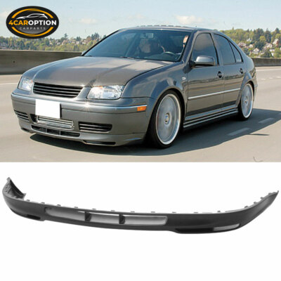 Fits 99-05 Volkswagen Jetta MK4 GLI Style PU Front Bumper Lip Spoiler ...